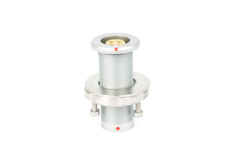 4-pin electrical vacuum feedthrough | BT-LEMO-SGJ-4B-304-SET